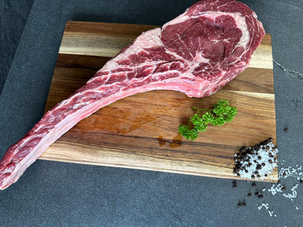 Gold Range Tomahawk ($59/kg) – BayldonMeatOnline